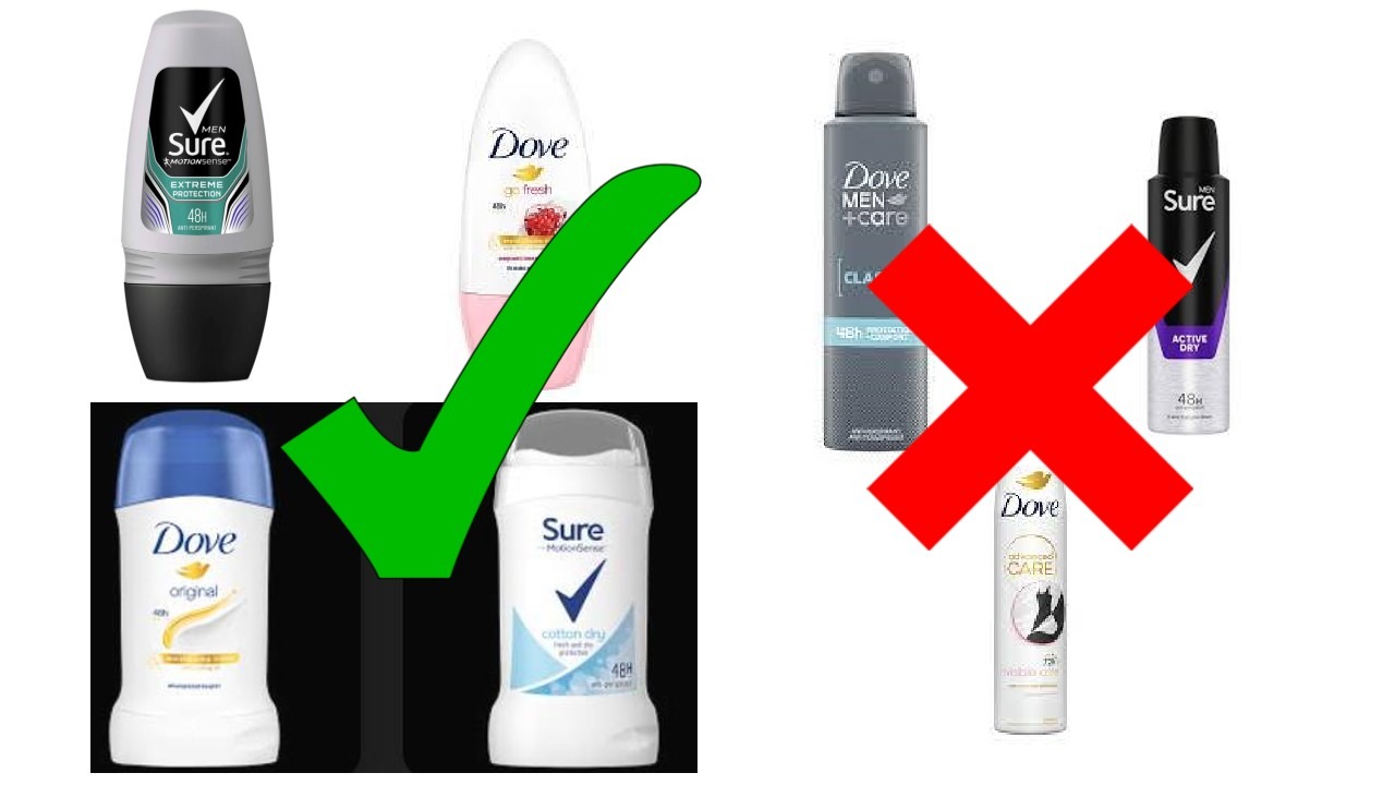 PE Update - Spray Deodorants - West Bromwich Collegiate Academy